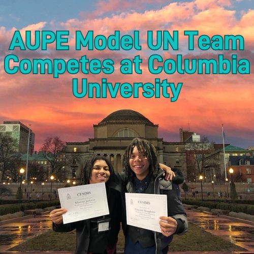 AUPE Model UN Team Shines at Columbia's CESIMS - Aupenyc